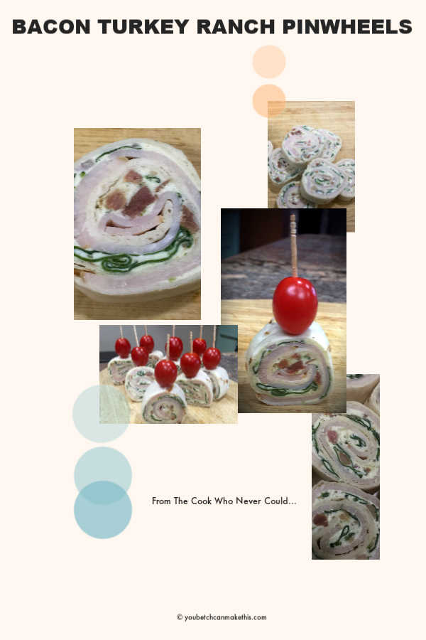 Bacon Turkey Ranch Pinwheels… – You Betcha Can Make This!